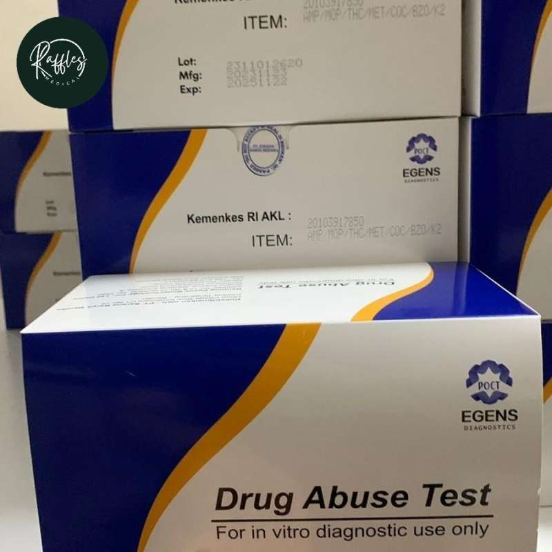 Jual Drugs Abuse Test 7 Parameter K2 di Seller RAFFLES MEDICAL ...