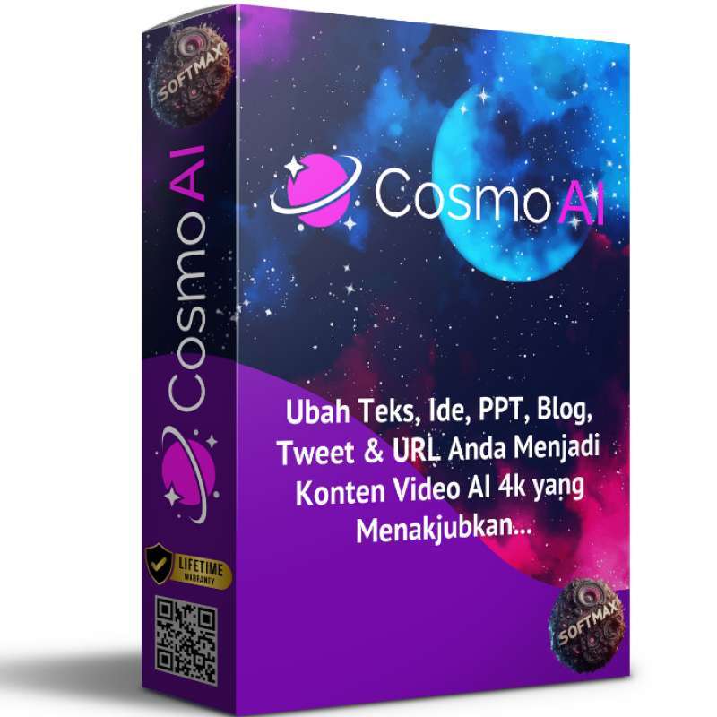Jual Cosmo Ai - Software Canggih Yang Membuat Video Menarik Hanya Dengan Suara, Kata Kunci, Ide ...