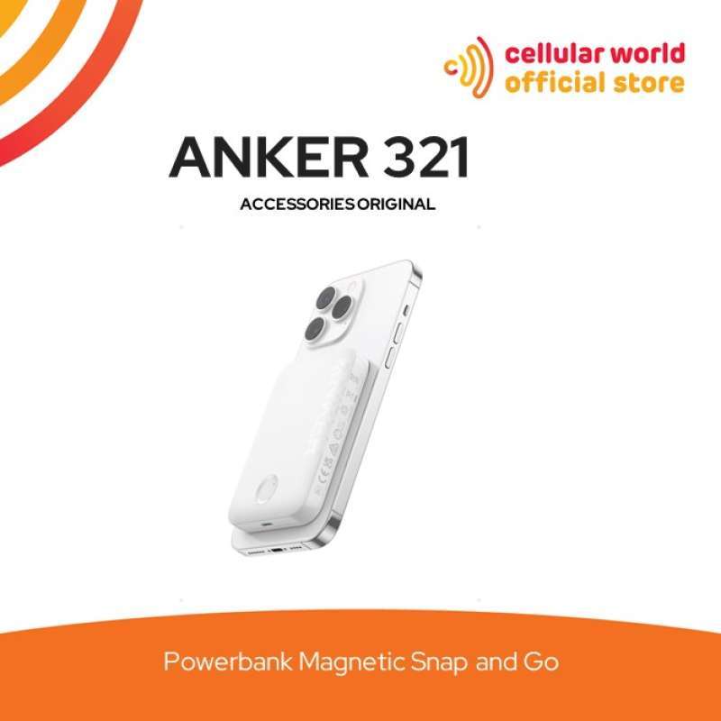Jual Anker Powerbank 321 MagGo Battery PowerCore 5000mAh di Seller ...