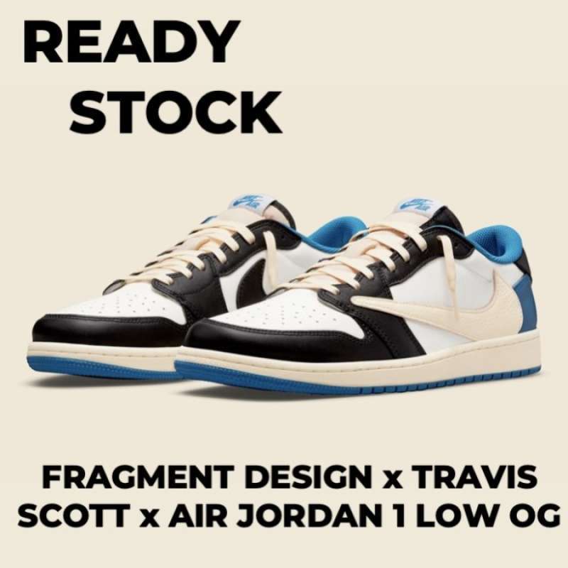 Promo 1 Low OG X Fragment Design X Travis Scott Diskon 23% di Seller ...