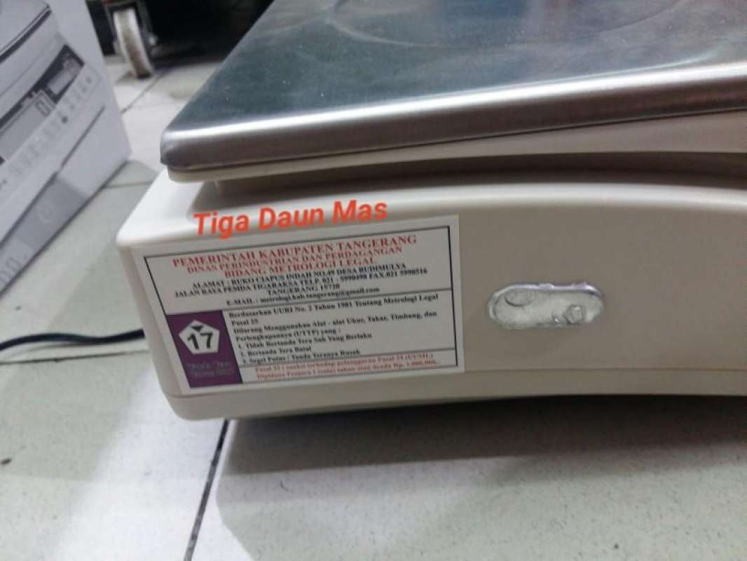 Jual Timbangan digital / timbangan Meja / Electronic balance 30 kg/0 ...