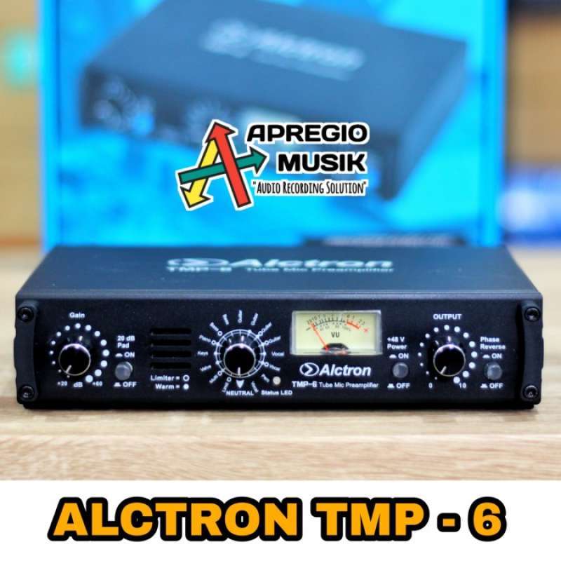 Promo ALCTRON TMP6 TMP 6 Tube Microphone Pre Amplifier PREAMP Tabung ...