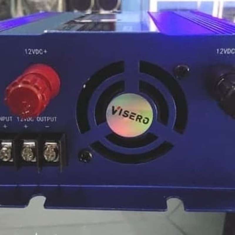 Promo Power Inverter Visero 12V 500W Plus Solar Charge Controller 10A ...