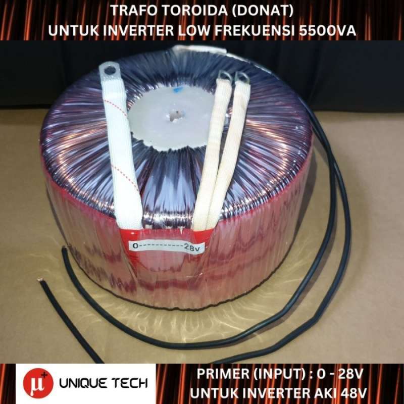 Promo Trafo Toroid Inverter Low Frekuensi 5000w 5000va 48v Donat 5000 0 ...
