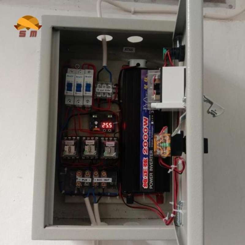 Promo Jual Box Panel Kontrol PLTS (Solar Sel) + Inverter Diskon 23% di ...