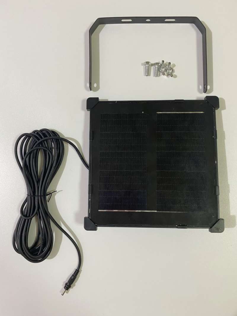 Promo Panel Surya Solar Panel 5W 5V with U-Tape Frame & 4M Cable Diskon ...