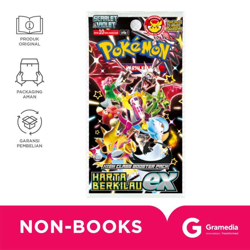 Jual Pokemon Game Kartu Koleksi Scarlet & Violet - Sv4A Box di Seller Gramedia Official Store ...