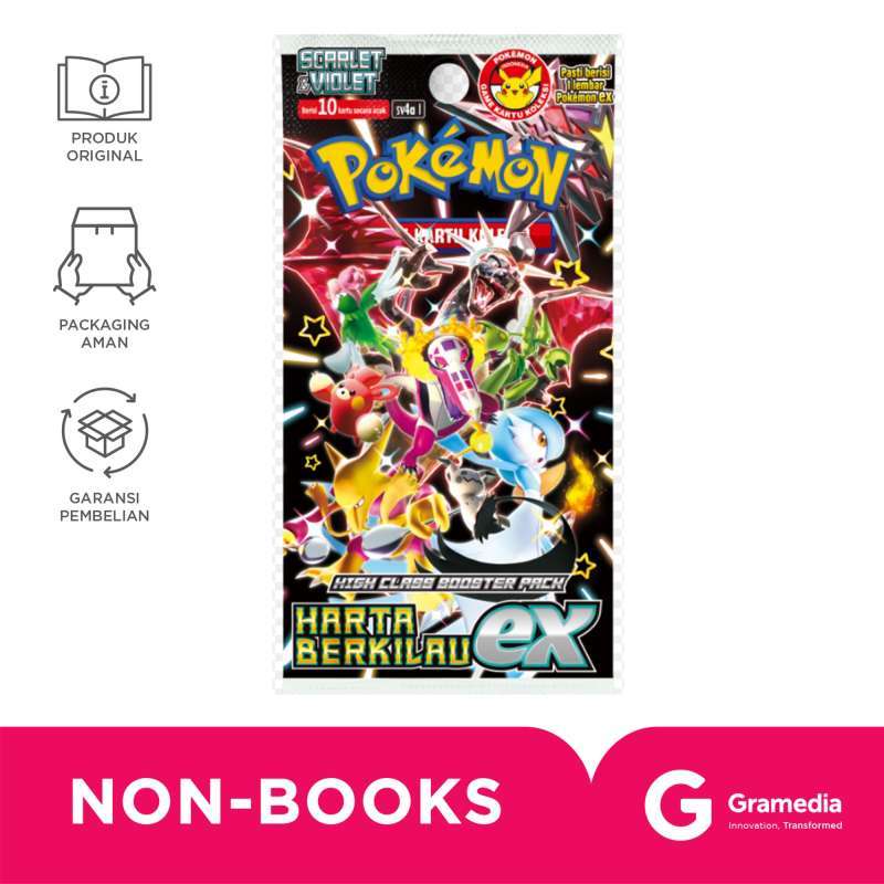 Jual Pokemon Game Kartu Koleksi Scarlet & Violet - Sv4A Box di Seller Gramedia Official Store ...