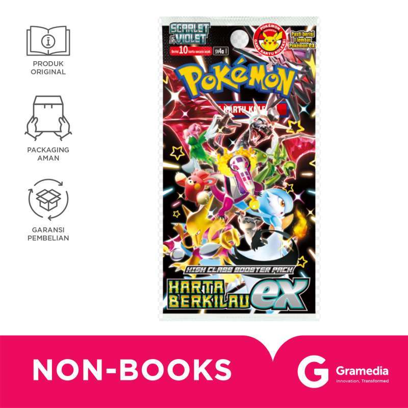 Jual Pokemon Game Kartu Koleksi Scarlet & Violet - Sv4A Box di Seller Gramedia Official Store ...
