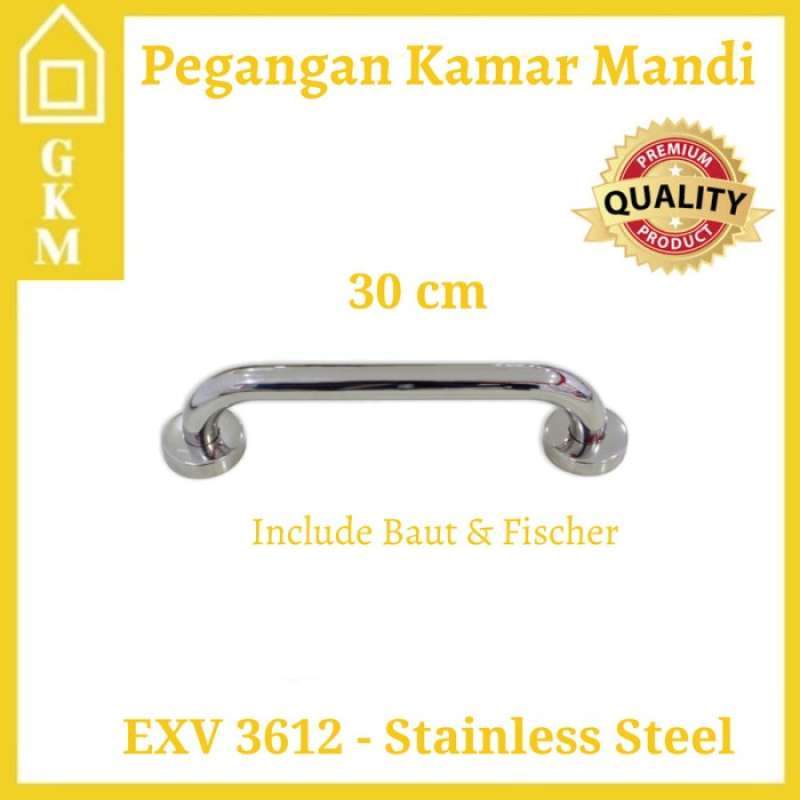 Jual Pegangan Tangan Kamar Mandi / Handle Bathub EIXO / Stainless Steel ...