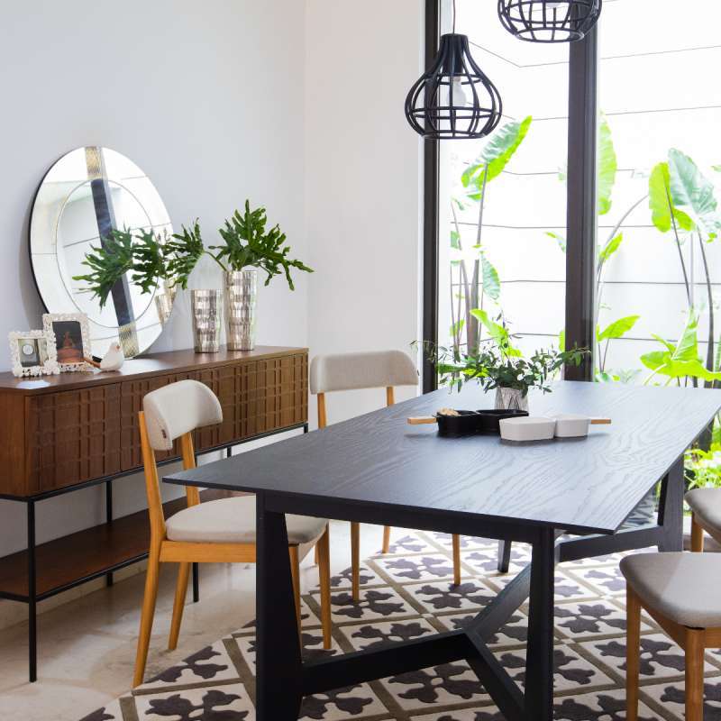 Promo VIVERE Gale Dining Table 8 Seater - Meja Makan Diskon 65% di ...