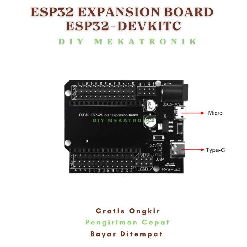 Jual ESP32-DevKitC Expansion Board Development Baseboard IO Plate ... Jual ESP32-DevKitC Expansion Board Development Baseboard IO Plate ...