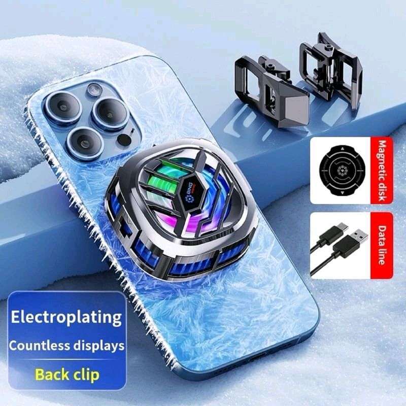 Jual x76 fan cooler funcooling pendingin hp iphone gaming klip dan ...