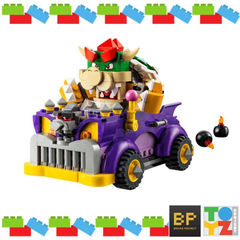 Jual LEGO 71431 Super Mario - Bowser’s Muscle Car Expansion Set di ...