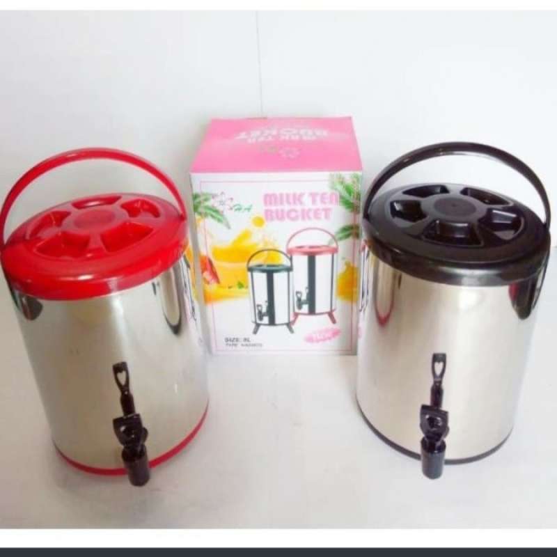 Promo Milk Tea Bucket 8 Liter Terbaik Diskon 32% di Seller Honey Market ...