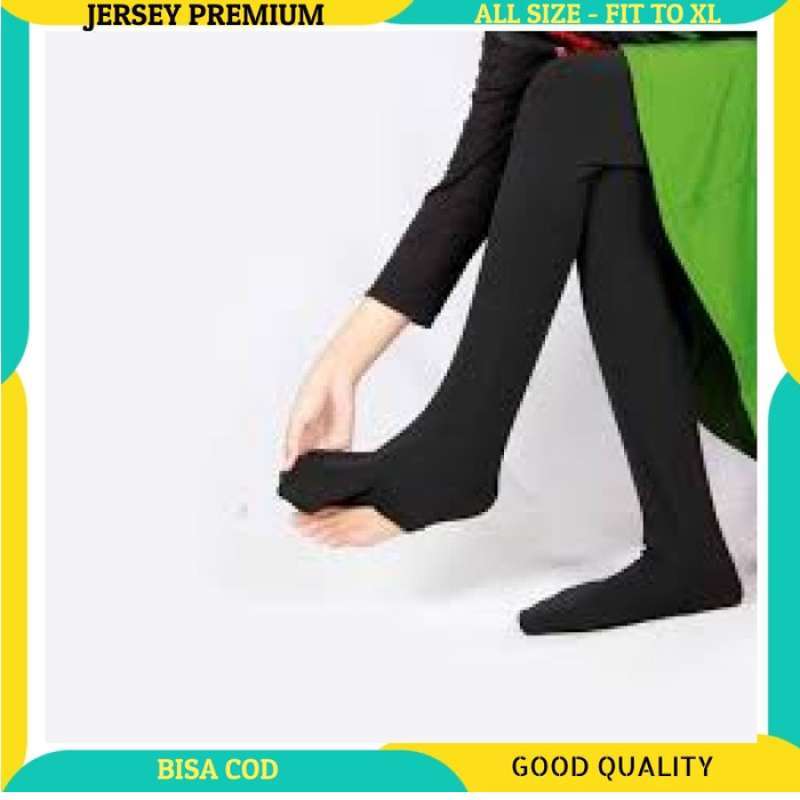 Promo Legging Wudhu Jersey / Legging Wudhu Muslimah Fit to XL - Marun ...
