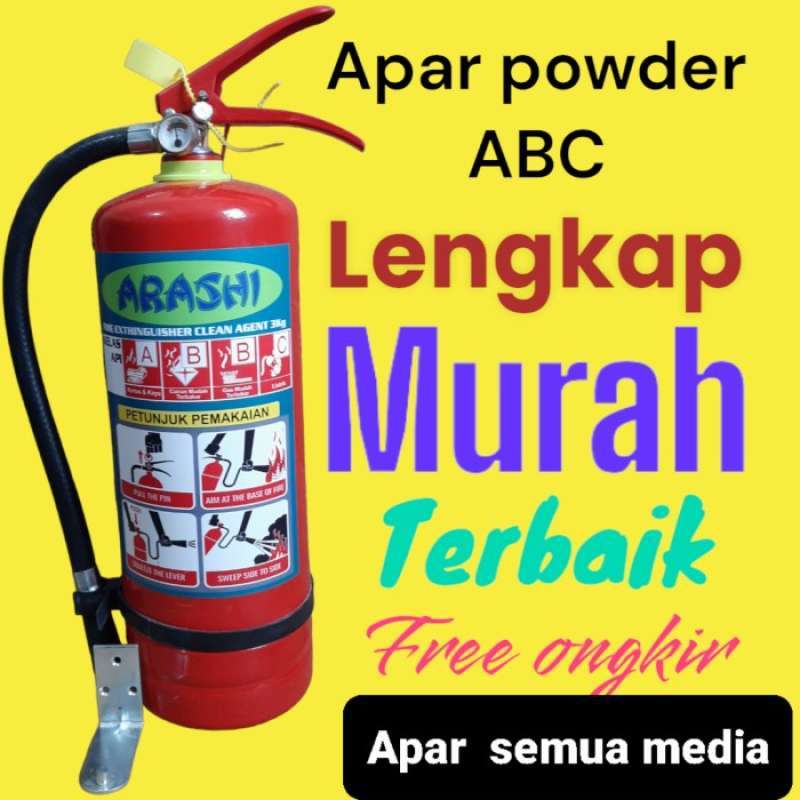 Promo PROMO - APAR 3 KG POWDER PEMADAM API FIRE EXTINGUISHER 3KG ABC ...