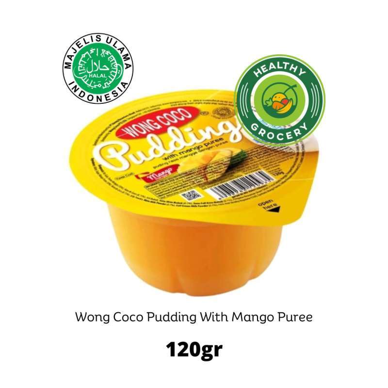 Jual Wong Coco Pudding Mango 120gr / Pudding Rasa Mangga ( KUNING ) di ...