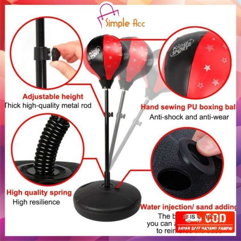 Promo Mainan Anak Alat Latihan Tinju Boxing Samsak Tinju Boxing ...