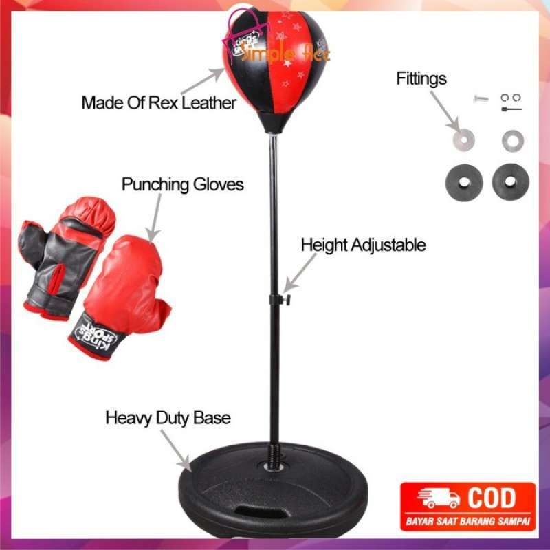 Promo Mainan Anak Alat Latihan Tinju Boxing Samsak Tinju Boxing ...