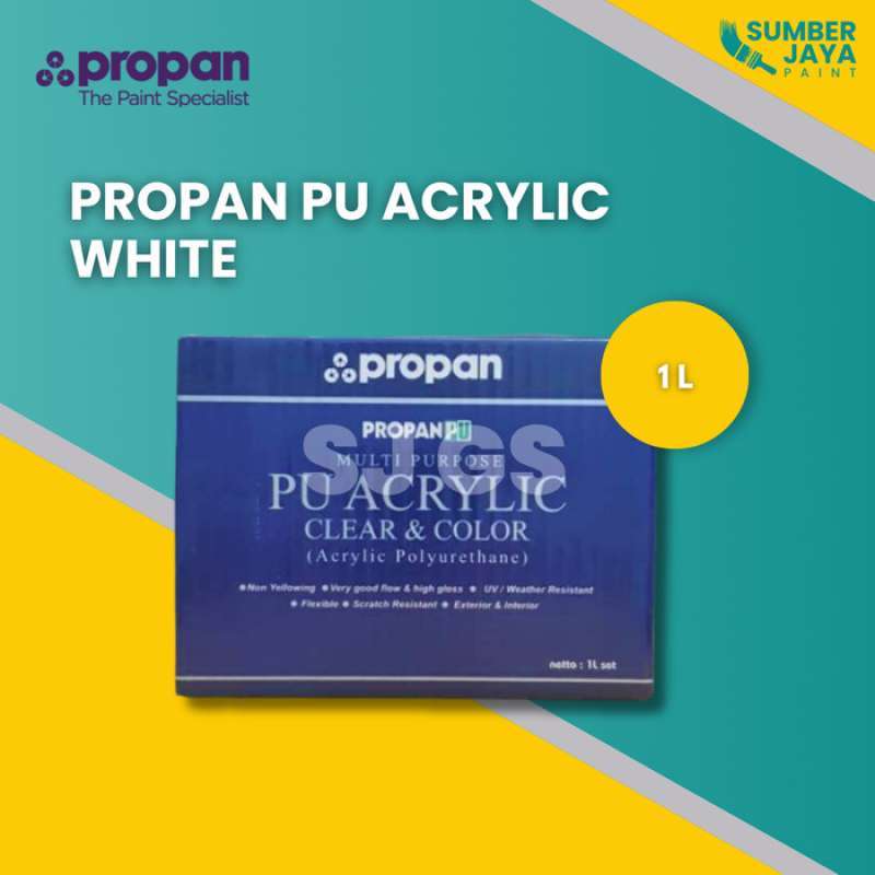 Promo Propan Pu Acrylic White 1 Liter Diskon 23% di Seller Sumber ...