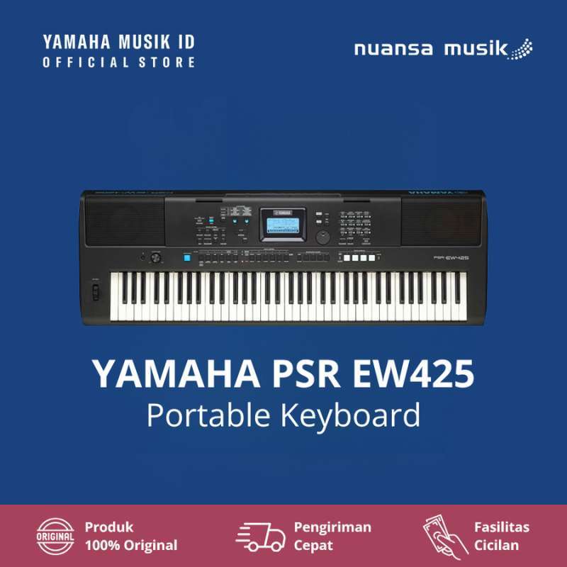 Promo Yamaha Psr Ew425 / Ew-425 / Ew 425 Portable Keyboard Diskon 9% Di ...