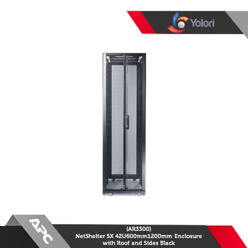Jual APC NetShelter SX Server Rack Enclosure 42U Black AR3300 di Seller ...