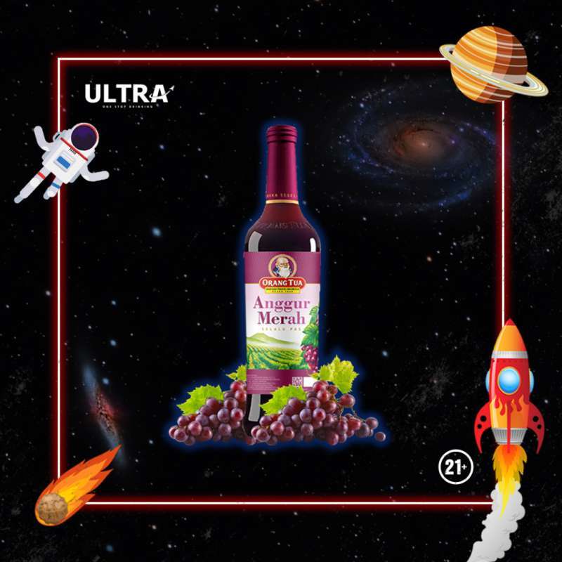 Jual Anggur Orang Tua Merah REGULER 620ml di Seller Ultra Surabaya ...