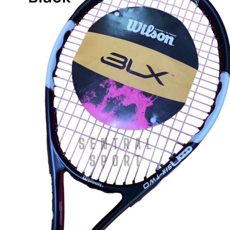 Jual raket tenis wilson raket tennis komplit senar + tas - Hitam di ...