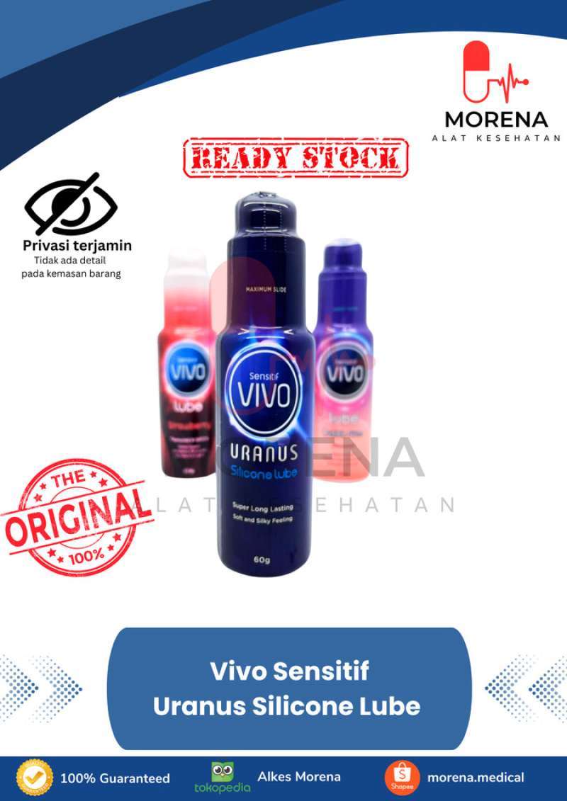 Promo VIVO - Lube Lubricant Pelumas - Strawberry / Uranus / Bubble Gum ...