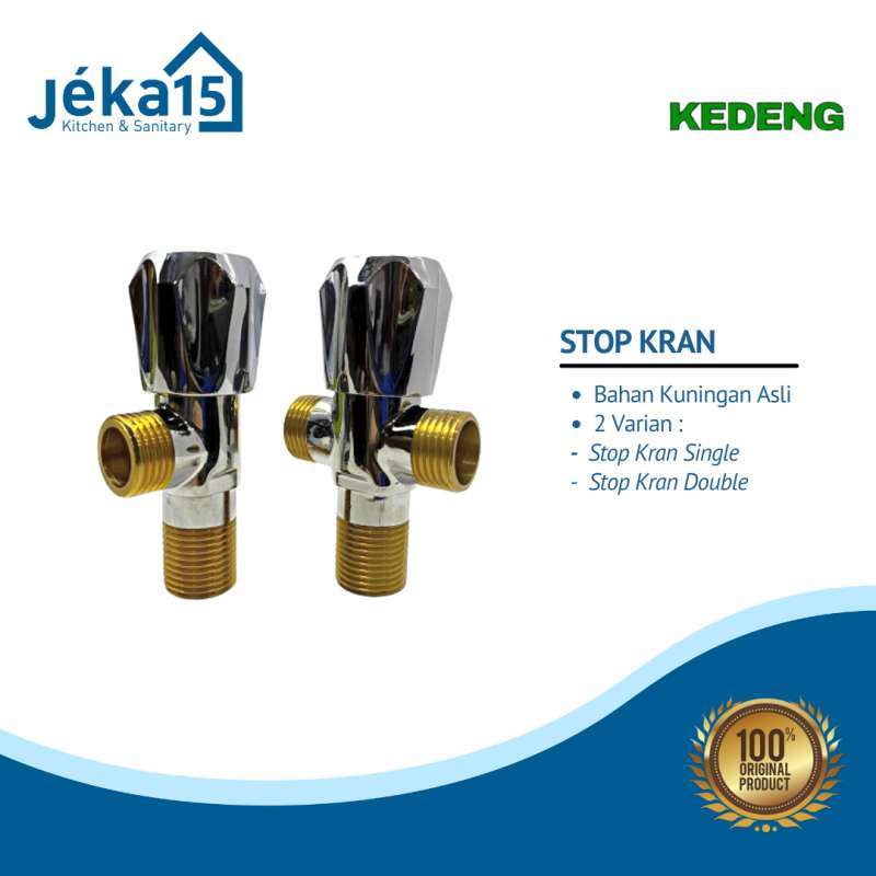 Jual KEDENG STOP KRAN | STOP KRAN SINGLE | STOP KRAN CABANG di Seller ...