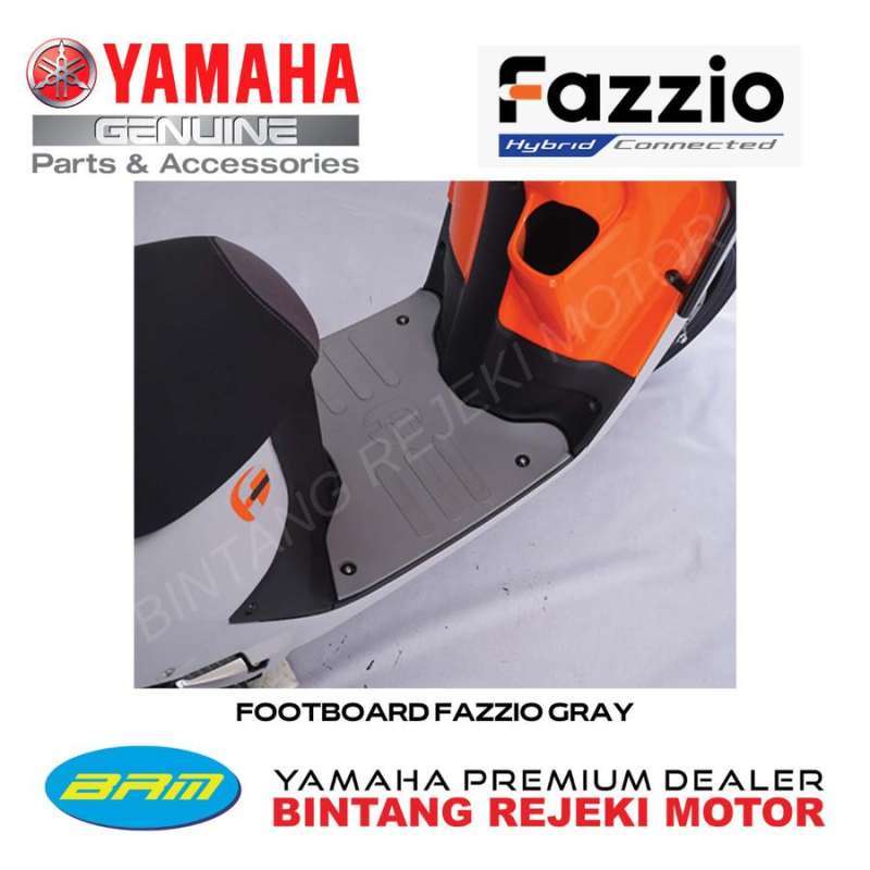 Jual FOOTBOARD FAZZIO GRAY YAMAHA FAZZIO di Seller BINTANG REJEKI MOTOR ...