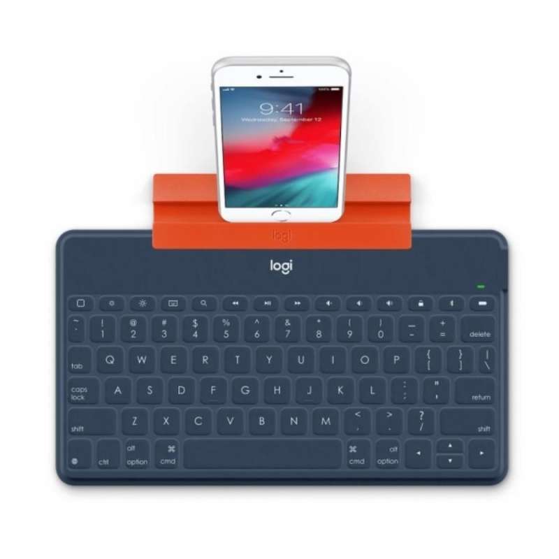 Promo Logitech Keys To Go Ultra Slim Keyboard with Iphone Stand Diskon ...