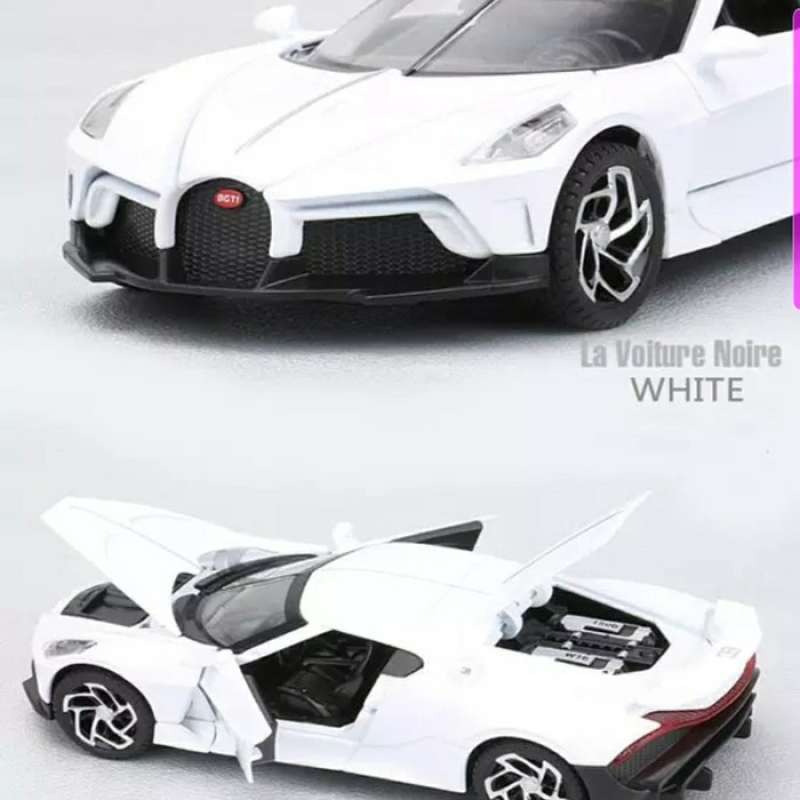 Promo Bugatti Chiron La Voiture Noire 1:32 - Lutofia - Merah Diskon 50% ...
