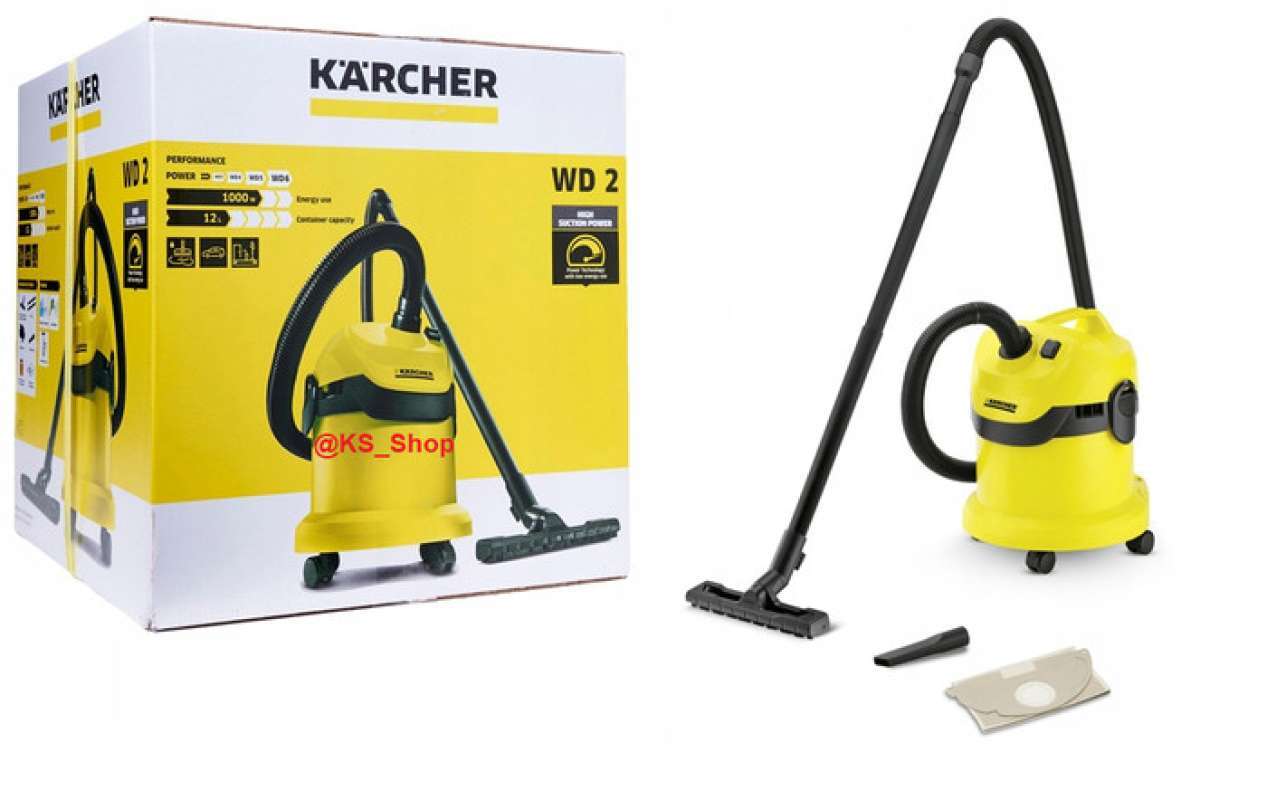 Promo Baru Karcher Wet & Dry Vacuum Cleaner Wd 2 / Wd2 Diskon 7% Di ...