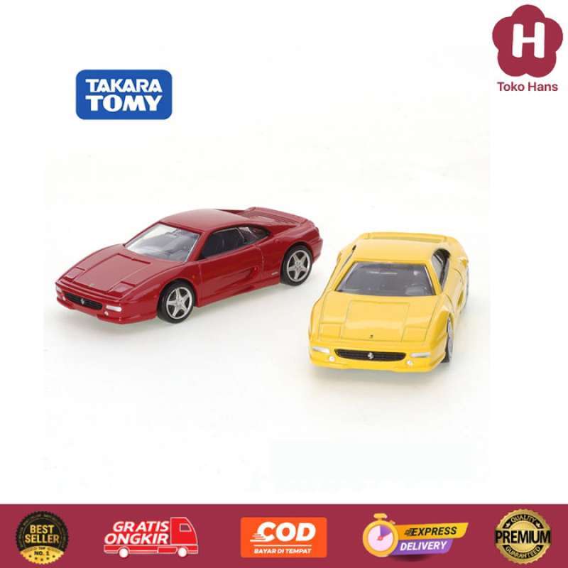 Promo TOMICA PREMIUM 08 FERRARI F355 TAKARA TOMY DIECAST MOBIL FERRARI - - Merah Diskon 50% di ...