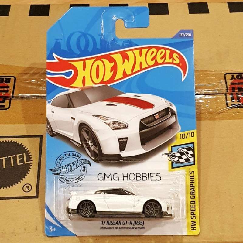 Promo 17 NISSAN GTR GT-R R35 PUTIH WHITE HOTWHEELS HOT WHEELS DIECAST ...