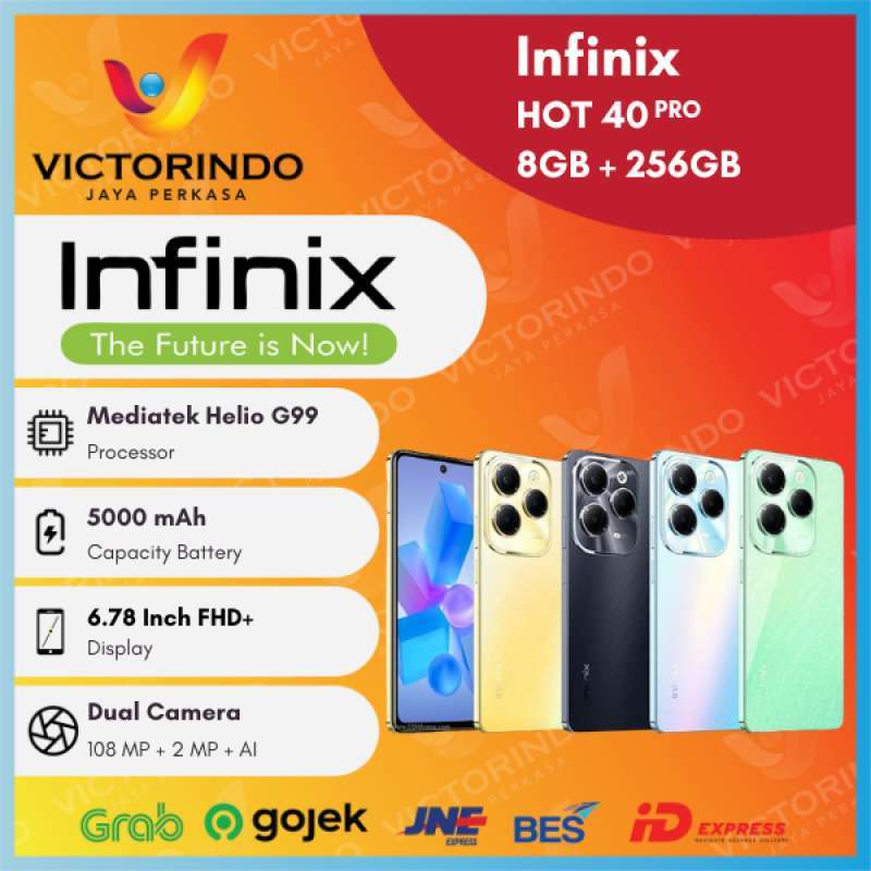 Jual Infinix Hot 40 Pro ( Ram 8gb + Rom 256gb ) Garansi Resmi - Horizon Gold Di Seller ...