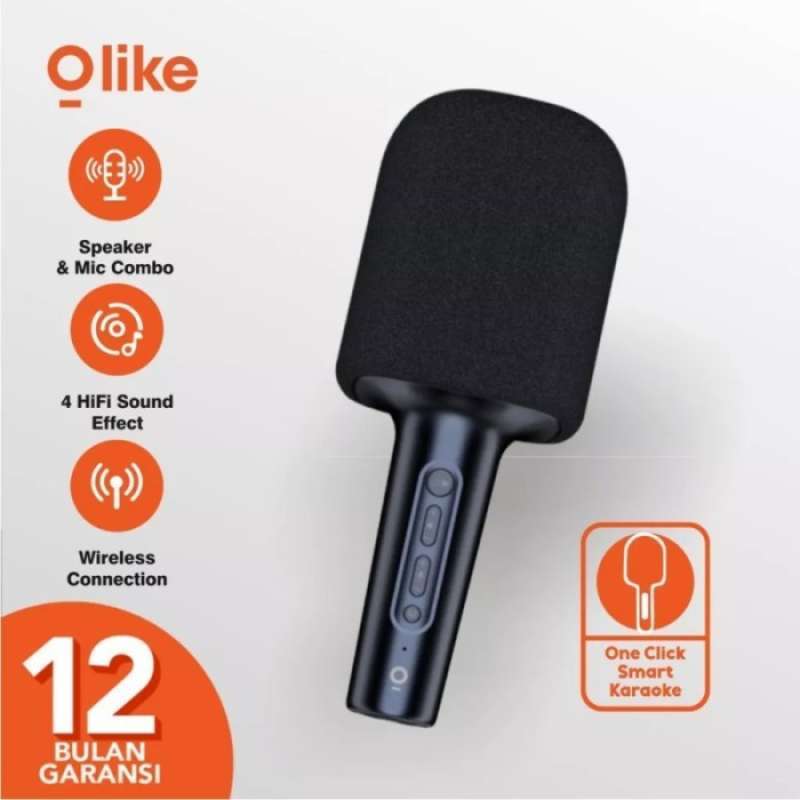 Jual Olike KM1 Microphone Portable Bluetooth 5.0 Mic Combo Smart ...