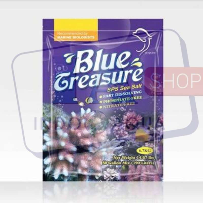 Promo Blue Treasure Sps Salt 2 Kg Repacking Diskon 33% Di Seller Virgo ...