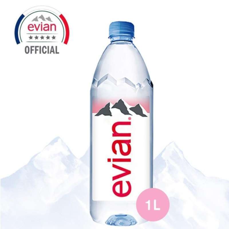 Promo Evian Natural Mineral Water 1L Diskon 3% di Seller Babakiwi - Parit, Kab. Karimun | Blibli
