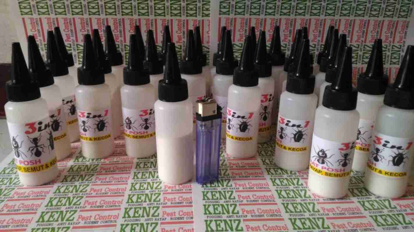 Promo Obat Racun 3in1 Rayap, Semut & Kecoa (botol) Diskon 23% di Seller ...