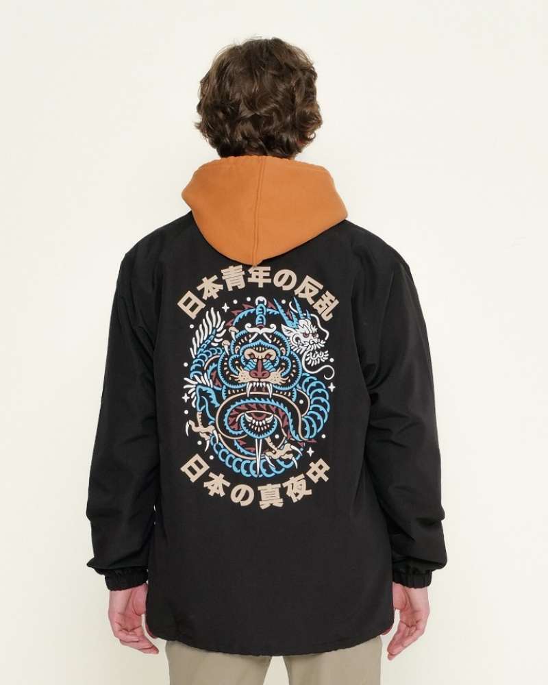 Promo Erigo Coach Jacket Japan Pride Black - M Diskon 69% di Seller ...