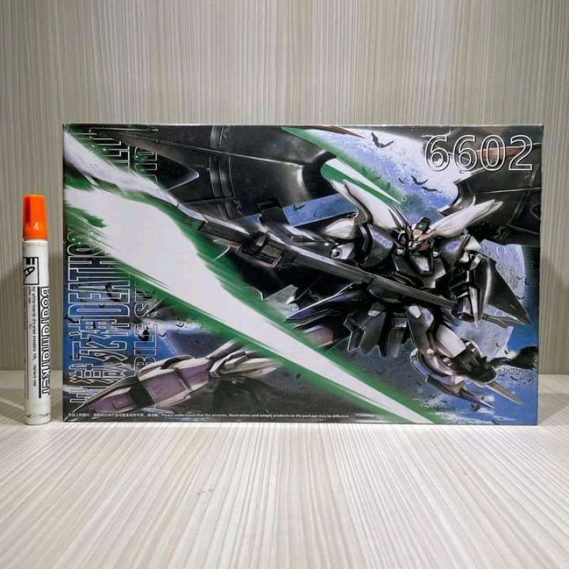 Jual mainan mokit deathscythe hell GREY 1/144 scale model fighter HG ...