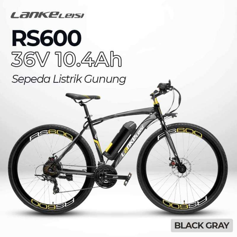 Jual Sepeda Listrik Gunung MTB 36V 10.4Ah RS600 Sepedah Statis Sepeda ...