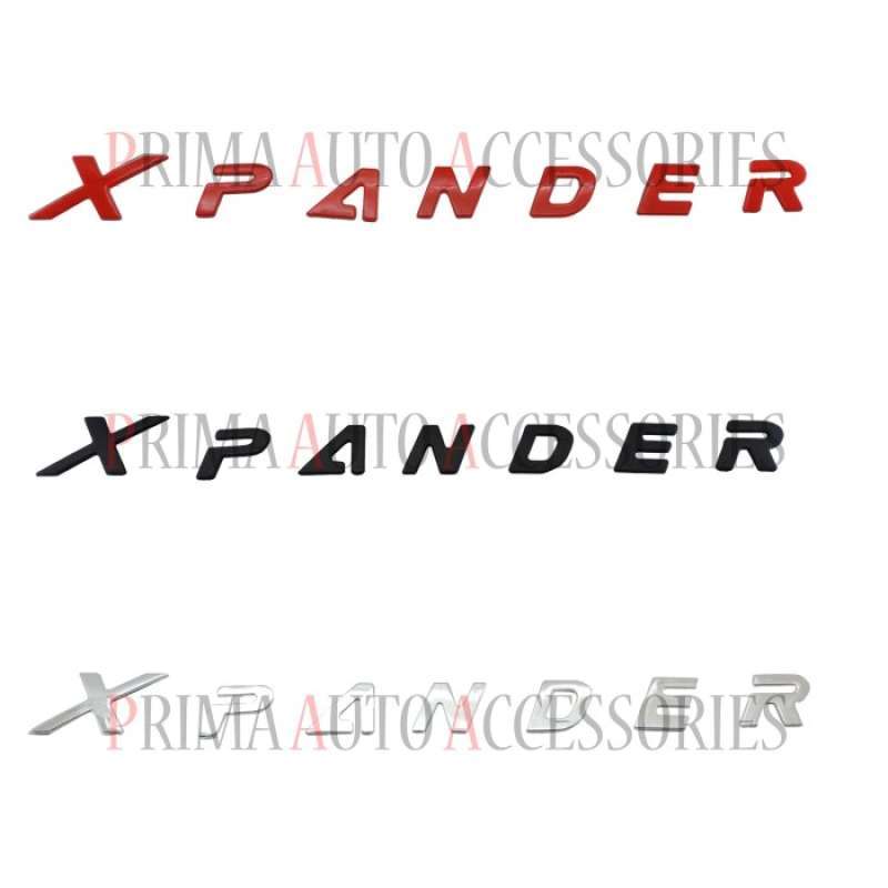 Promo Logo Emblem Mobil XPANDER Engine Hood Kap Mesin Diskon 9% di ...