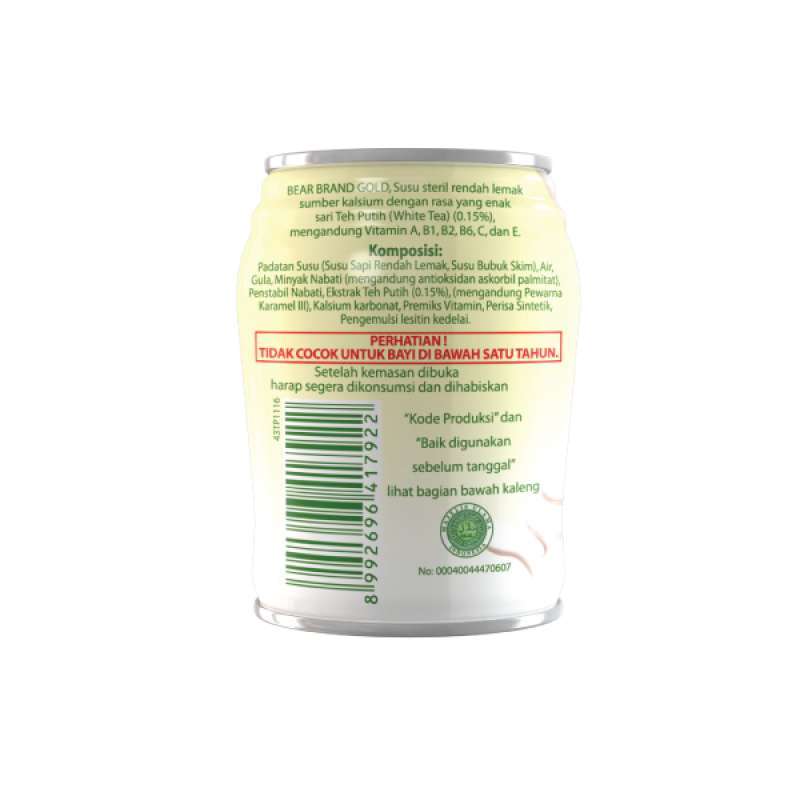 Jual LocknLock x BEAR BRAND Susu Kaleng White Tea Susu Steril 140 ml di ...