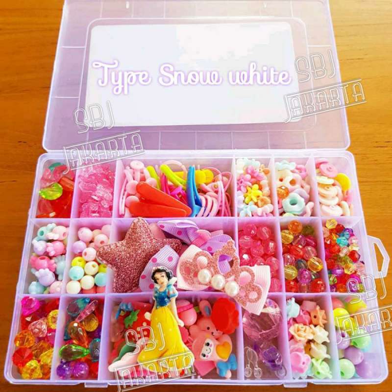 Promo Mainan Edukatif Manik Meronce Merangkai Manik Beads Box Lebih ...