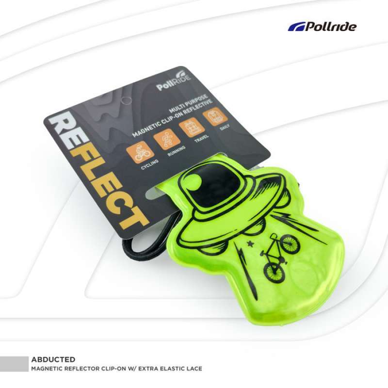 Jual Reflector Sepeda / Reflectif Magnet Clip On Merk POLLRIDE Motif ...