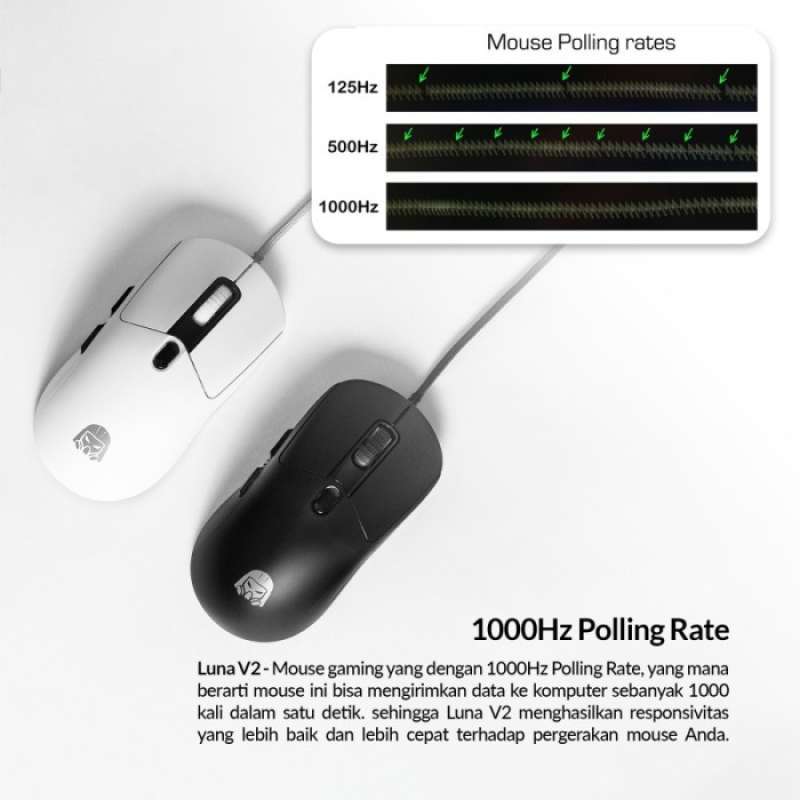 Jual Mouse Gaming Digital Alliance RGB Lightweight Macro Ergonomic Luna ...
